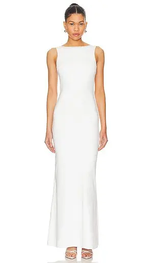 Superdown Astra Maxi Dress - White