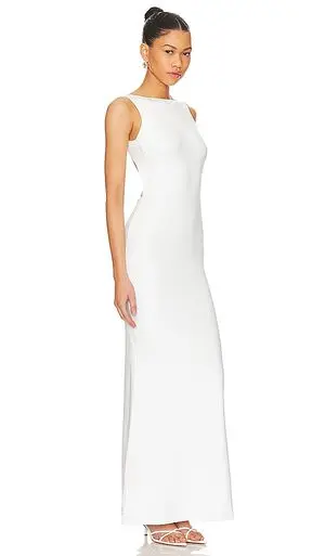 Superdown Astra Maxi Dress - White