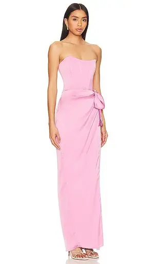 V. CHAPMAN June Gown - Mauve Mist