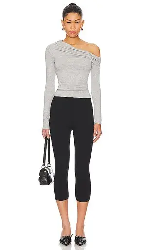 AFRM Bria Essential Top - Heather Grey