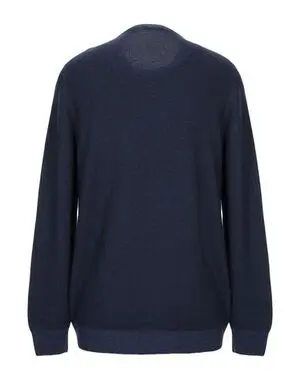GRAN SASSO Virgin Wool Crewneck Sweater - Blue
