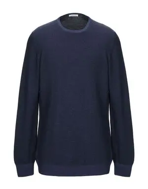 GRAN SASSO Virgin Wool Crewneck Sweater - Blue
