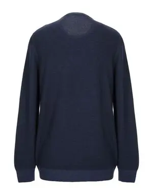 GRAN SASSO Virgin Wool Crewneck Sweater - Blue