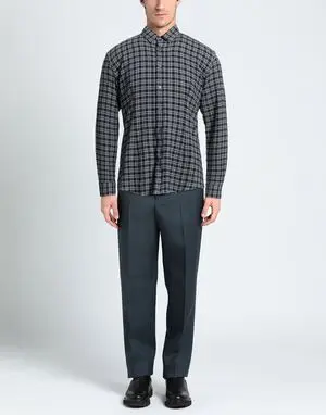 DANIELE ALESSANDRINI Shirt Size Cotton, Elastane - Blue