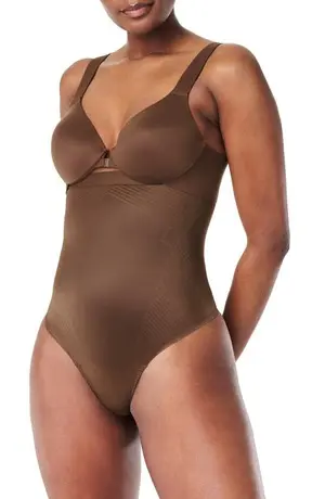 Spanx Spanxshape™ Invisible High Waist Thong - Chestnut Brown