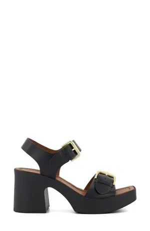 Dune London Jenies Platform Sandals - Black