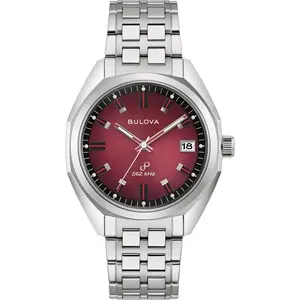 Bulova Jet Star Bracelet Watch - Silverone