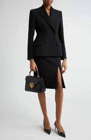 Dolce & Gabbana Turlington Wool-blend Blazer