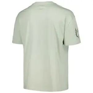 PRO STANDARD Miami Marlins Neutral Cj Dropped Shoulders T-shirt