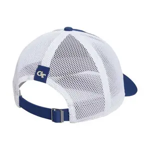 Adidas Georgia Tech Yellow Jackets Mascot Block Letter Slouch Trucker Cap - Navy
