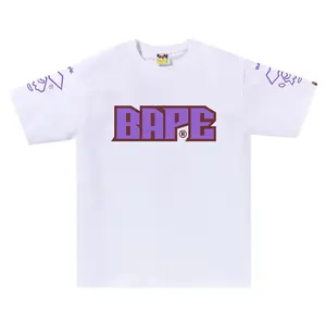 A BATHING APE Football Tee - White
