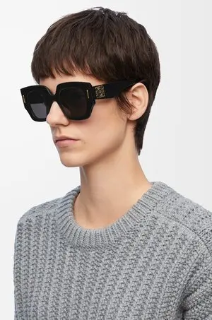 Loewe Square Sunglasses - Black