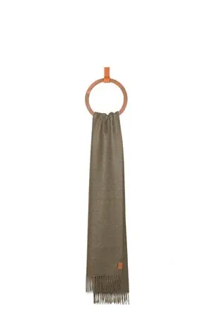 Loewe Scarf In Cashmere Green