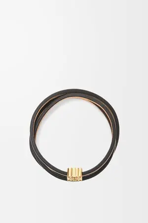 Loewe Twist Bangle - Tan