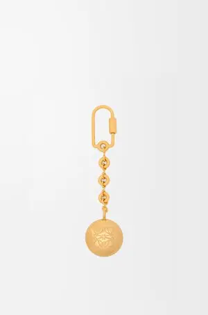 Loewe Pebble Keyring - Gold