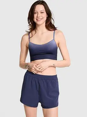 Pink Tech Stretch Running Shorts