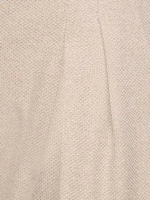 Max Mara Jessica Pleated Cotton Jersey Shorts