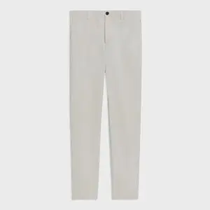 Theory Classic-fit Pant In Organic Cotton - Limestone