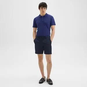 Theory Classic-fit Short In Organic Cotton - Baltic