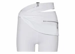 Jacquemus X Nike Drapped Bike Shorts - White