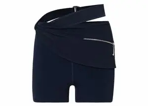Jacquemus X Nike Drapped Bike Shorts - Dark Obsidian