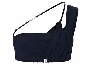 Jacquemus X Nike La Brassière Drapée Sports Bra - Dark Obsidian