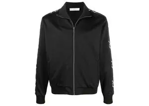 Givenchy Logo Tape Zip-up Track Jacket