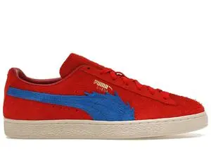 PUMA Suede One Piece Buggyin Sneakers - For All Time Red/ultra Blue