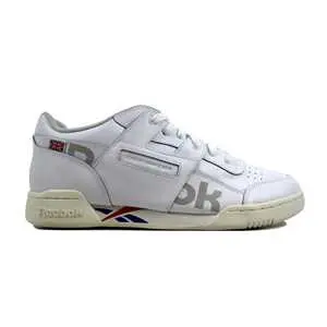 REEBOK Workout Plus Mu Sneakers - White/dark Royalone-colorredone-colorgrey