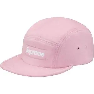 Supreme Wool Camp Cap Pink