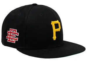 ERIC EMANUEL Eric Emanuel Pittsburgh Pirates Fitted Hat Black