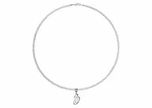 StÜssy Swirly S Chain Necklace - Sterling Silver