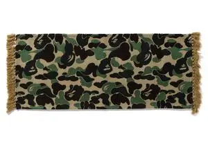 A BATHING APE Abc Camo Kitchen Rug - Green