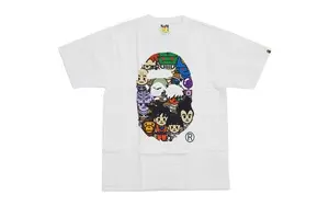 A BATHING APE Dragon Ball Z All Star Apehead Tee Shirt
