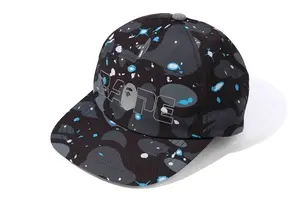 A BATHING APE Space Camo Cap - Black
