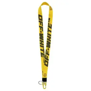 Off-White 2.0 Industrial Neck Keychain - Yellow/black