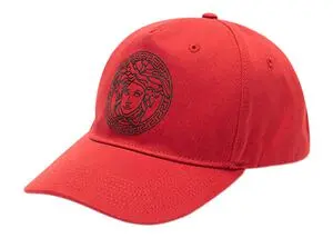 Versace Medusa Baseball Cap - Red