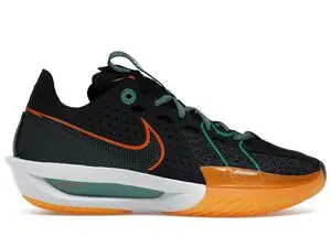 Nike Air Zoom Gt Cut 3 Sneakers - Black/malachite/vintage Green
