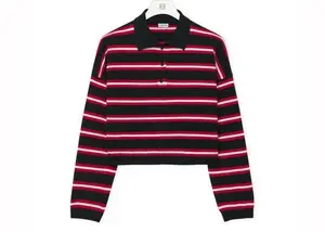 Loewe Striped Wool Polo Sweater