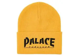 PALACE X Thrasher Beanie - Yellow