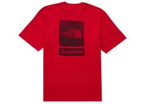Supreme The North Face Short Sleeve Top - Red