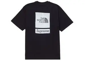 Supreme The North Face Short Sleeve Top - Black