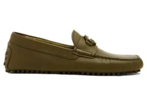 Gucci Interlocking G Driver Loafer - Green