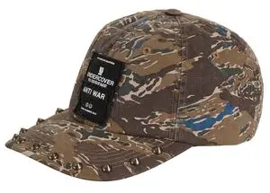 Supreme Undercover Studded 6-panel Cap - Brown Camo