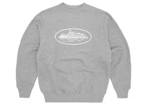 CORTEIZ Og Alcatraz Sweatshirt - Heather Grey