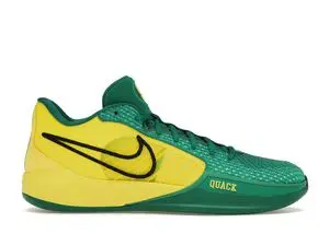 Nike Sabrina 1 Oregon Ducks Sneakers - Malachite/black/lightening