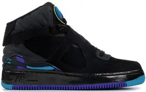 JORDAN Ajf High-top Sneakers - Black/bright Concord/aquatone
