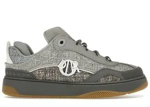 Dior B9S Skater Tweed Sneakers Gray/deep Gray/blue