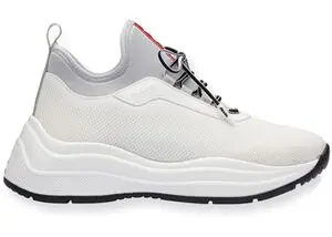 Prada Logo Neoprene Sneakers