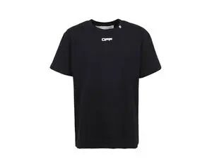 Off-White Oversized Fit Wavy Line T-shirt